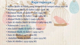 Kerajaan kerajaan islam di indonesia | PPTX