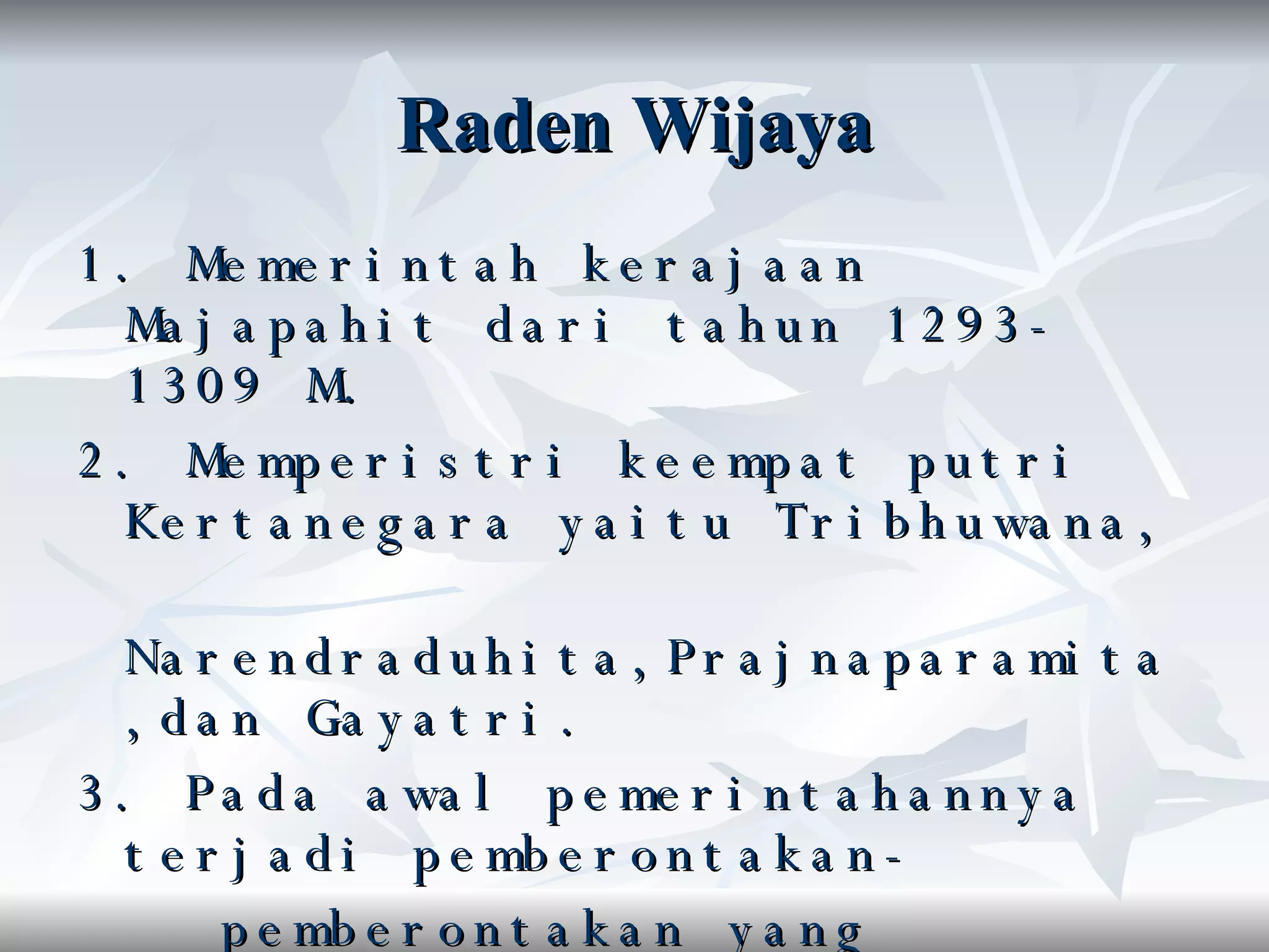 Kerajaan Majapahit | PPT