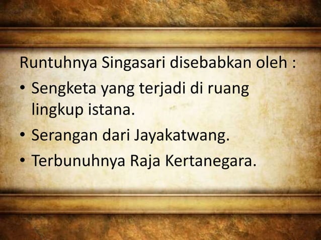 Kerajaan singasari | PPT