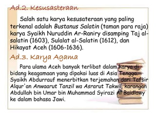 Kerajaan aceh | PPTX