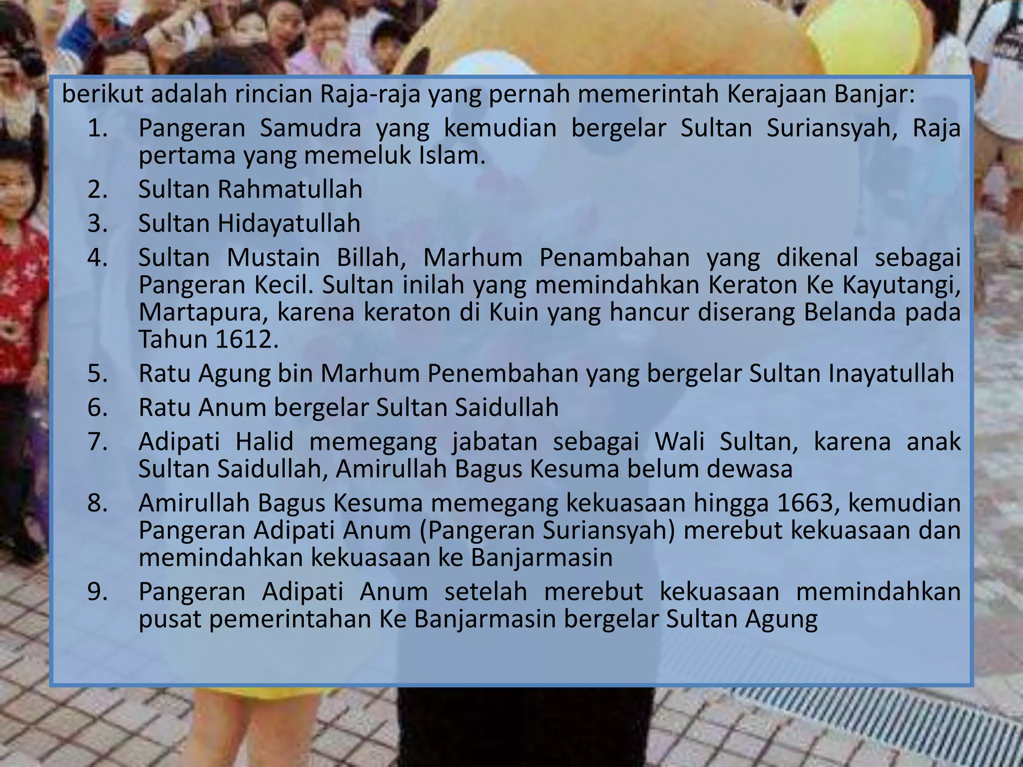 Kerajaan Banjar | PPTX