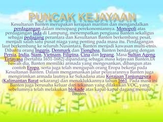 Kerajaan banten | PPTX