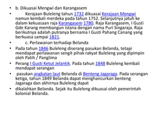 Kerajaan buleleng | PPTX