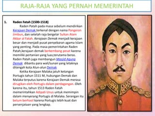Kerajaan demak kelompok 4 | PPTX
