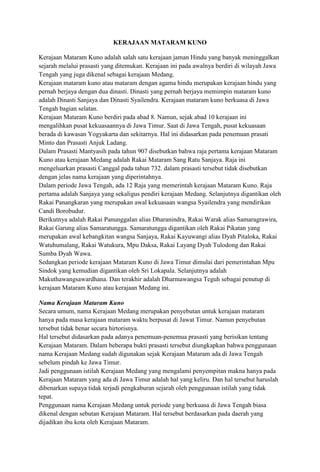 Kerajaan di indonesia | PDF