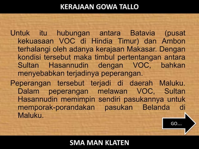 Kerajaan gowa tallo | PPTX