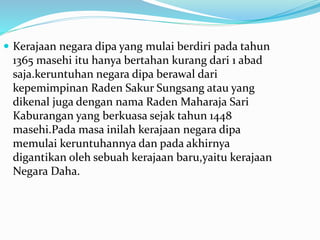 Kerajaan hindu banjar | PPTX