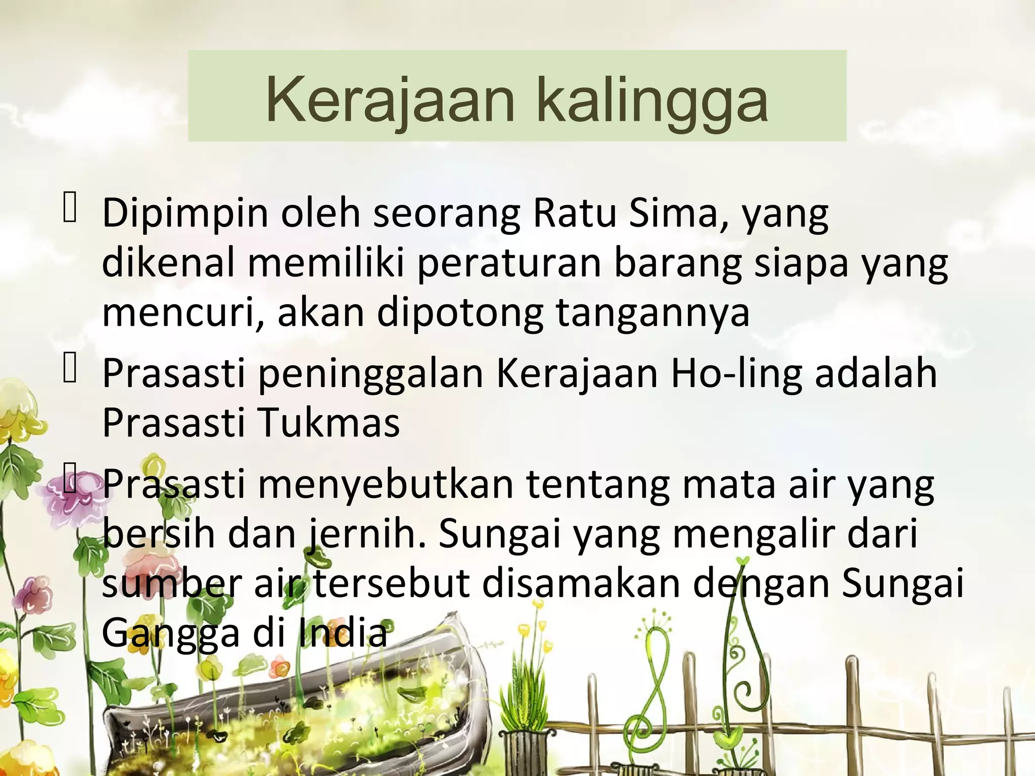 Kerajaan-Kerajaan Hindu dan Buddha di Indonesia | PPT
