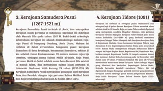 Menelaah kerajaan-kerajaan Islam di Indonesia | PPT
