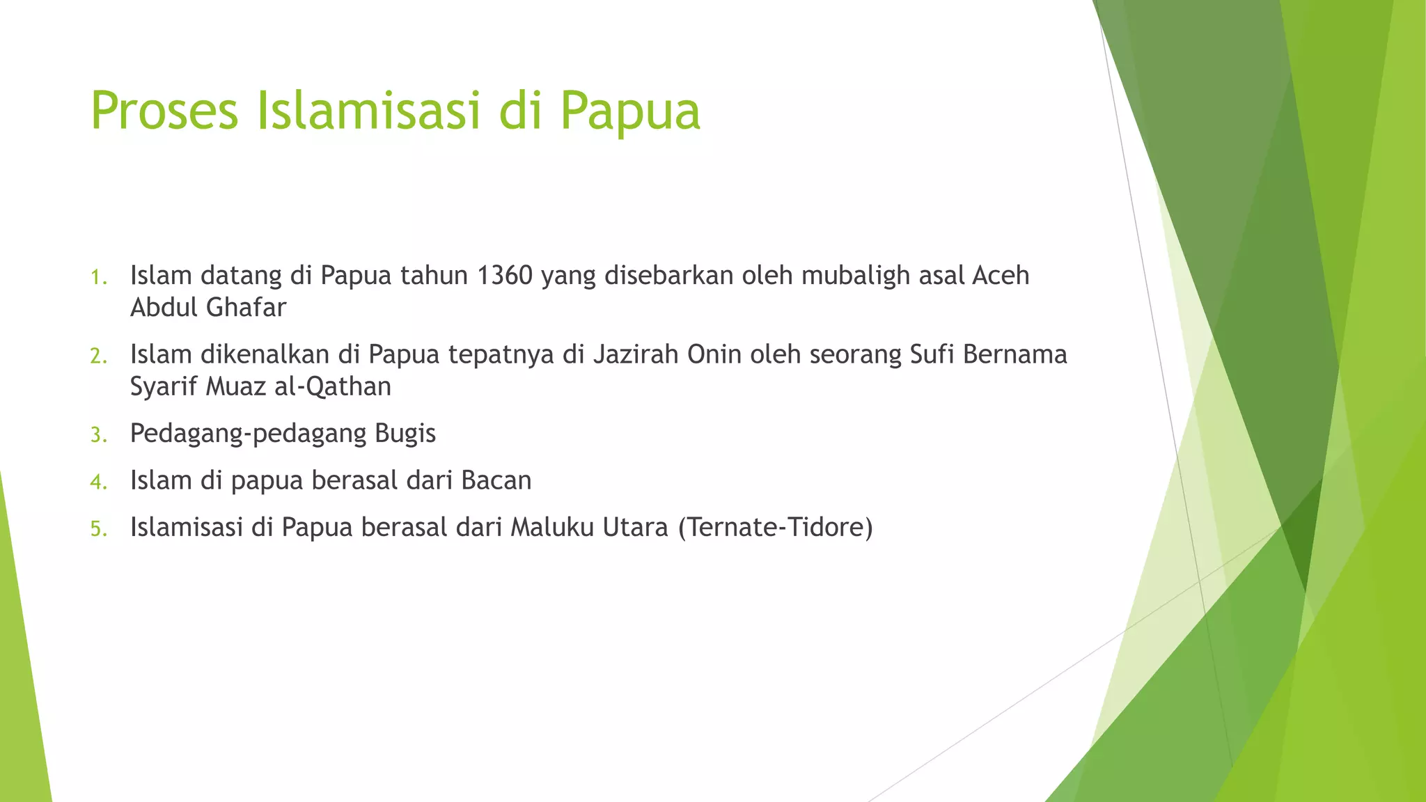 Kerajaan Islam di Papua.pptx