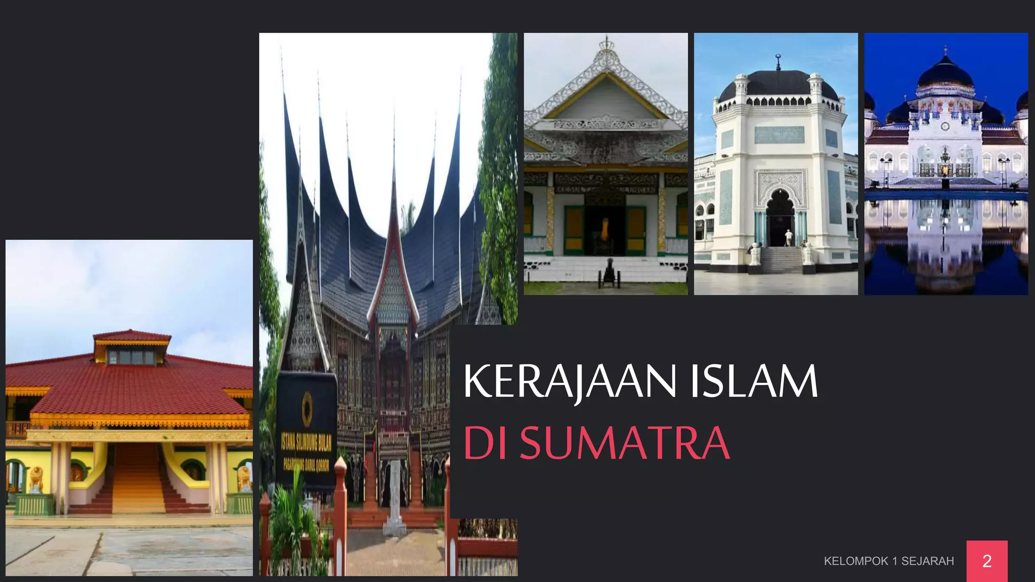 Kerajaan islam di pulau sumatra | PPTX