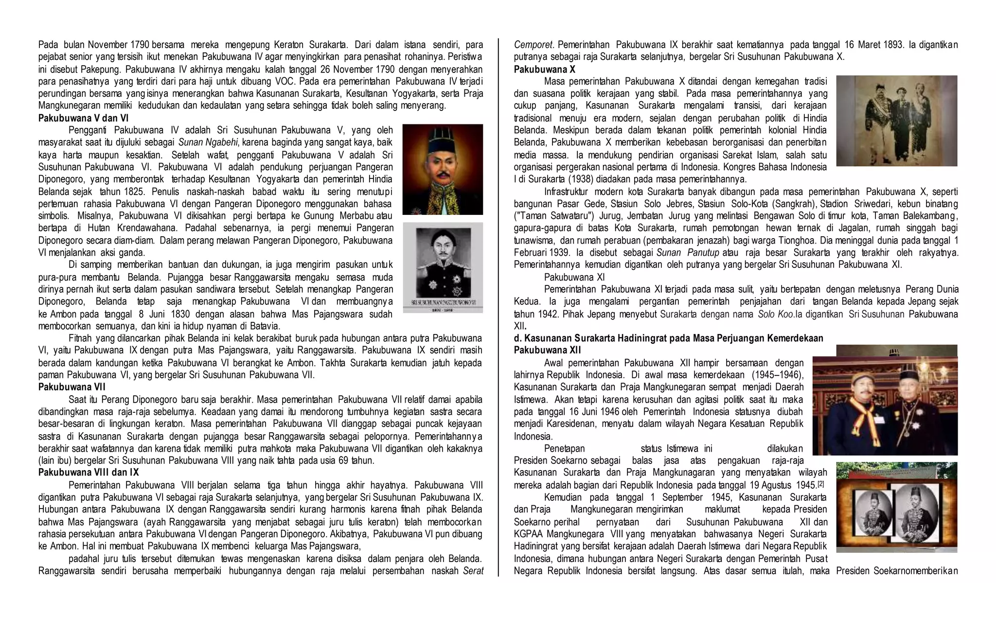 Kerajaan Islam Jawa Lengkap | DOCX