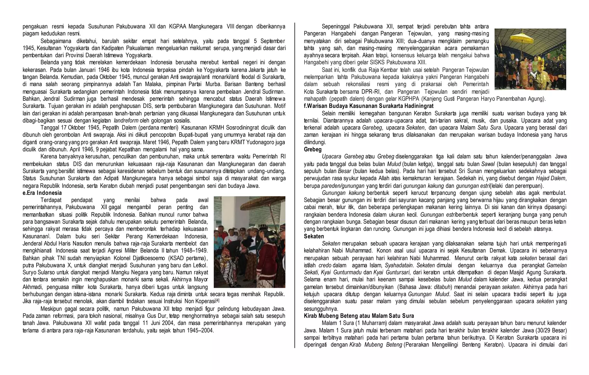Kerajaan Islam Jawa Lengkap | DOCX