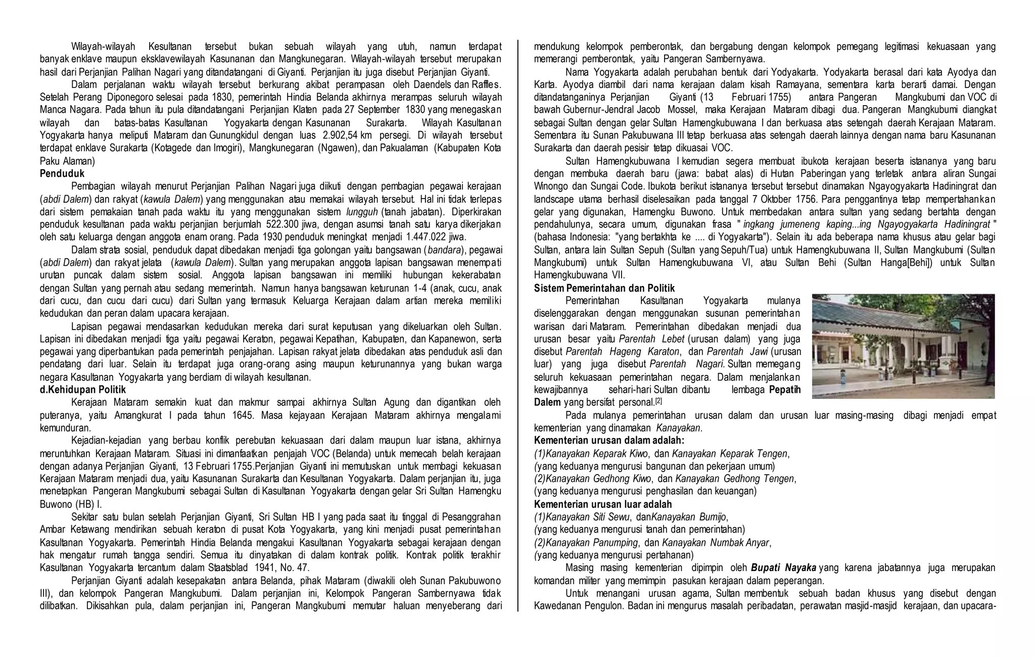 Kerajaan Islam Jawa Lengkap | DOCX