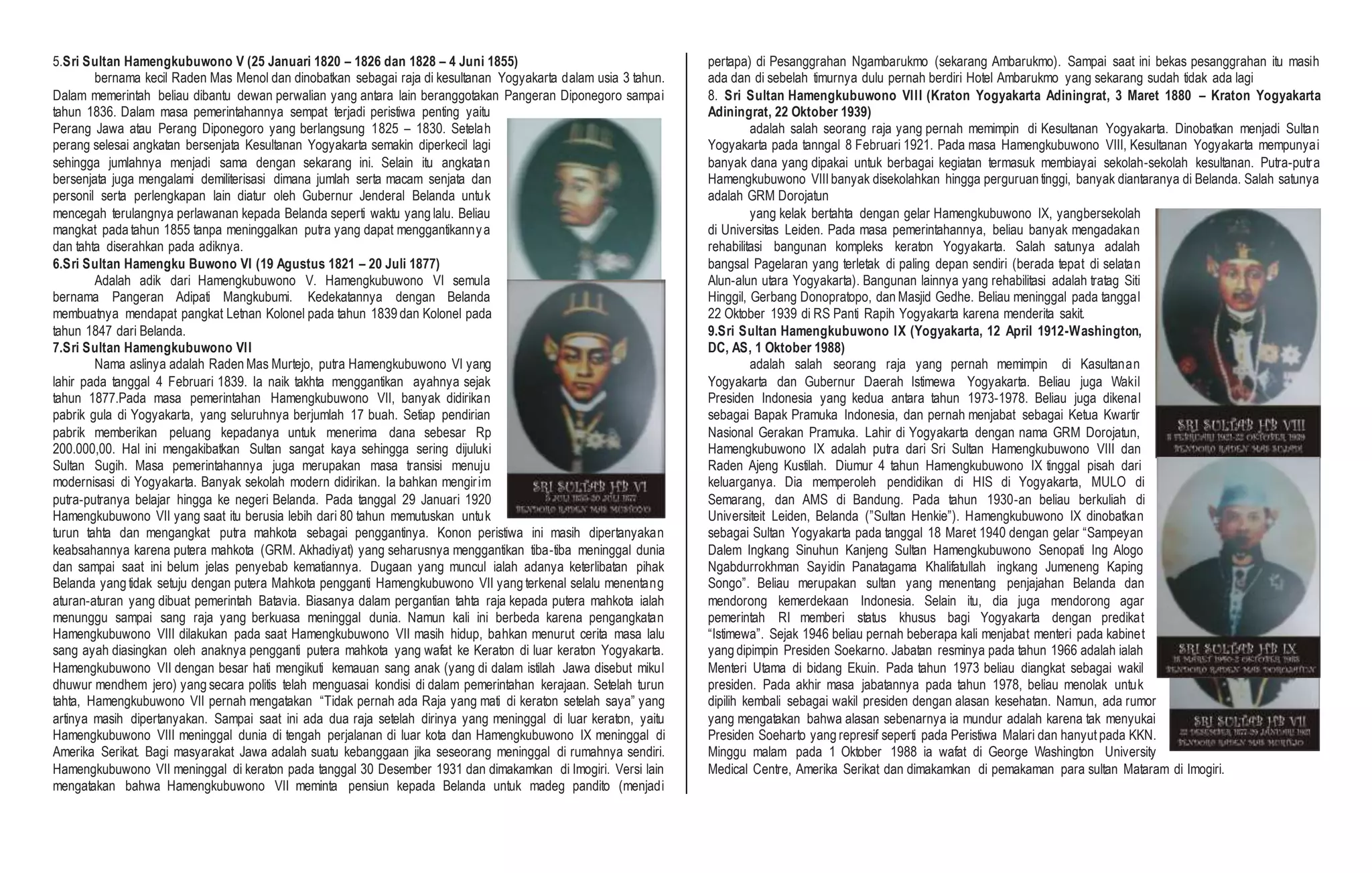 Kerajaan Islam Jawa Lengkap | DOCX