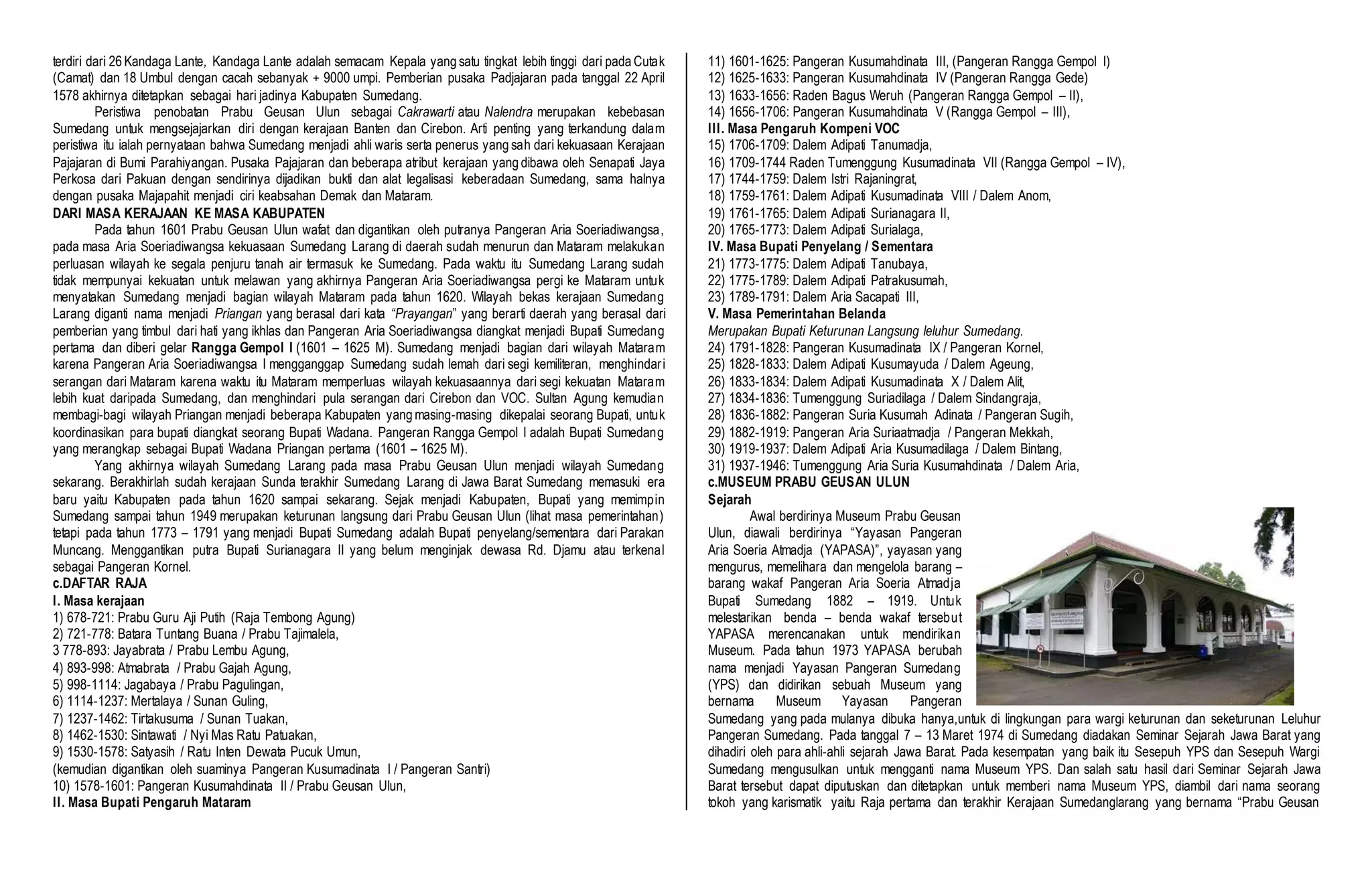 Kerajaan Islam Jawa Lengkap | DOCX