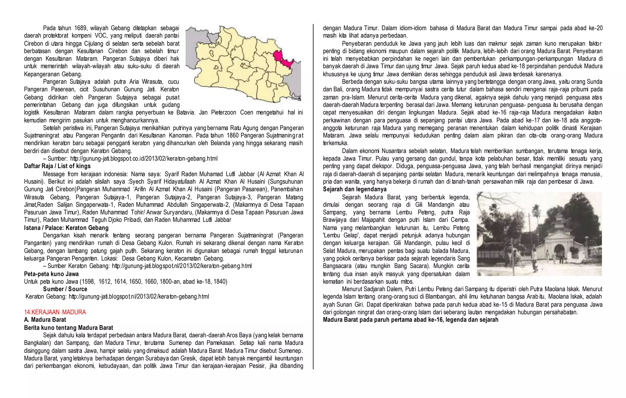 Kerajaan Islam Jawa Lengkap | DOCX