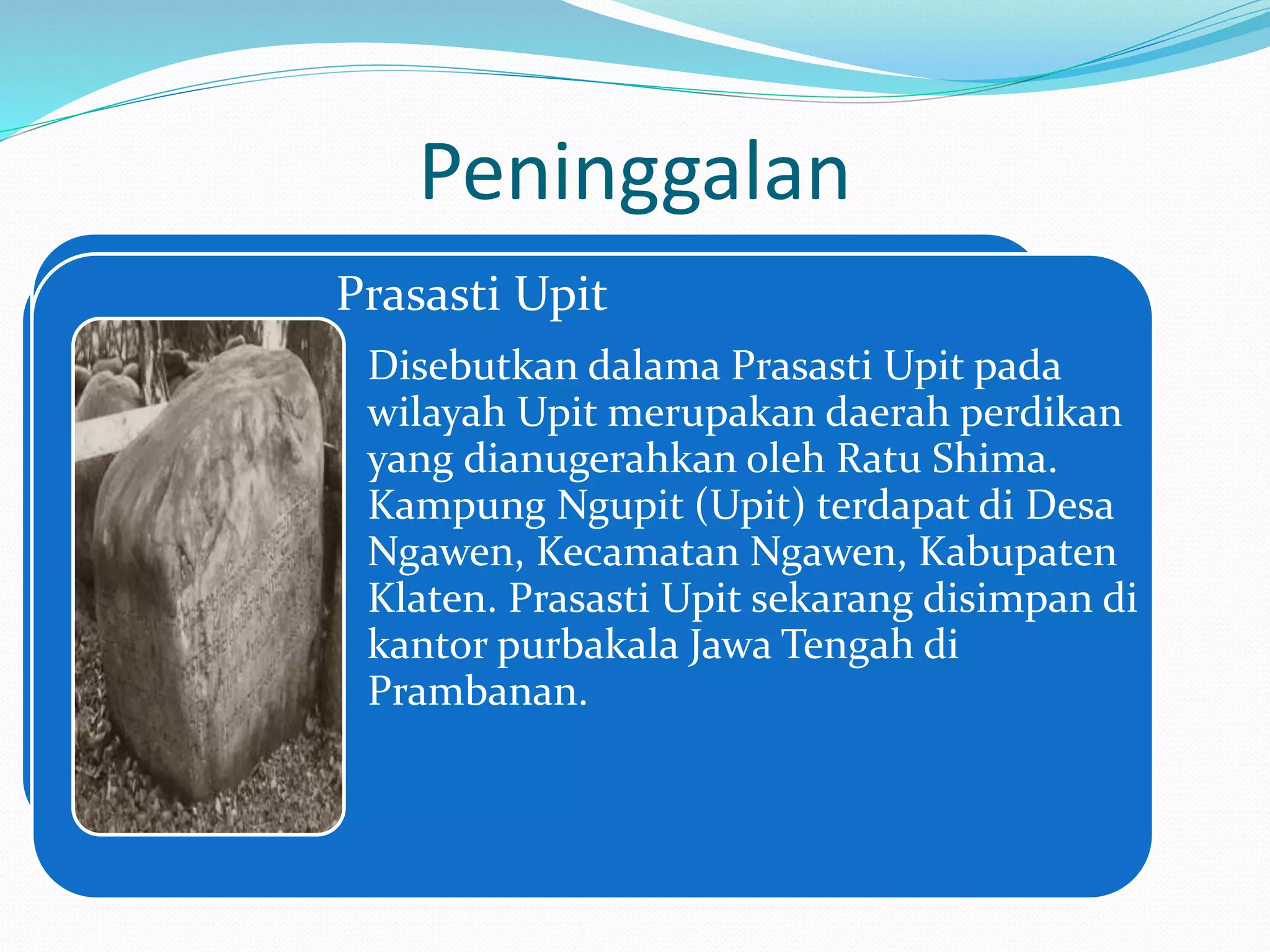 Kerajaan kalingga (ho ling) *Animatiion slide | PPT