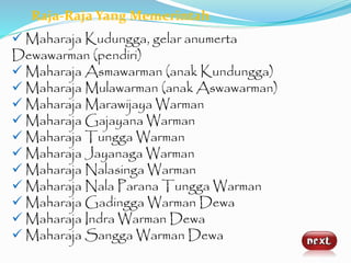 Kerajaan kutai SMA Negeri 2 Rimba Melintang | PPTX