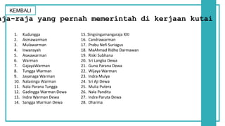 Sejarah kerajaan kutai | PPT