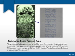 Kerajaan Kutai dan Tarumanegara | PPTX