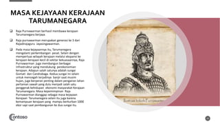 Kerajaan kutai, tarumanegara dan kaling | PPTX