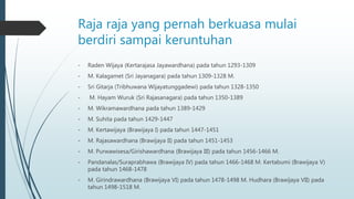 Kerajaan majapahit | PPT