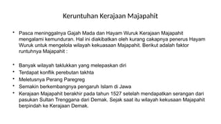 kerajaan majapahit yang sudah dijelaskan | PPTX