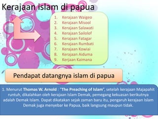 Kerajaan maluku,papua,nusatenggara | PPT