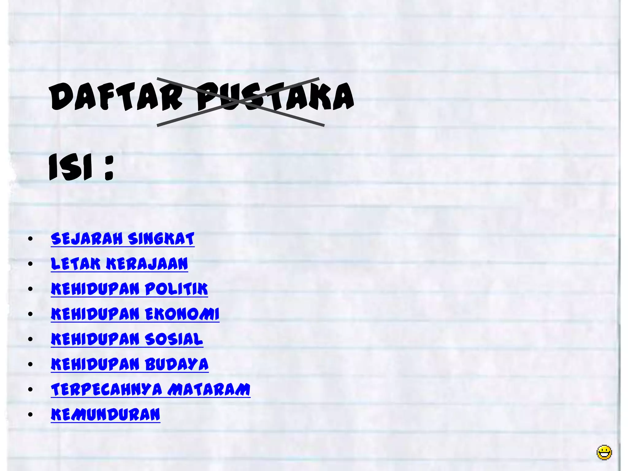 Kerajaan Mataram Islam | PPTX