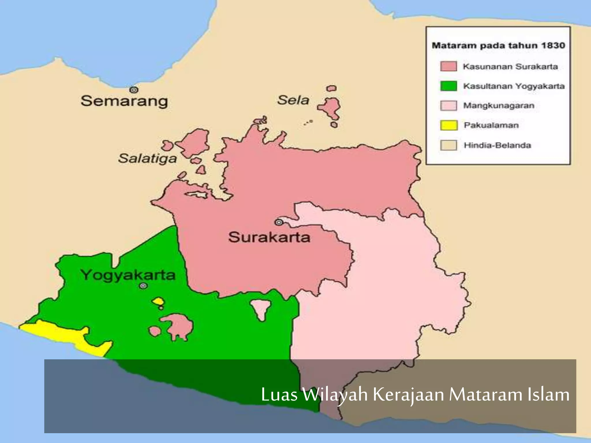 Kerajaan mataram islam Sejarah Indonesia kelas X | PPTX