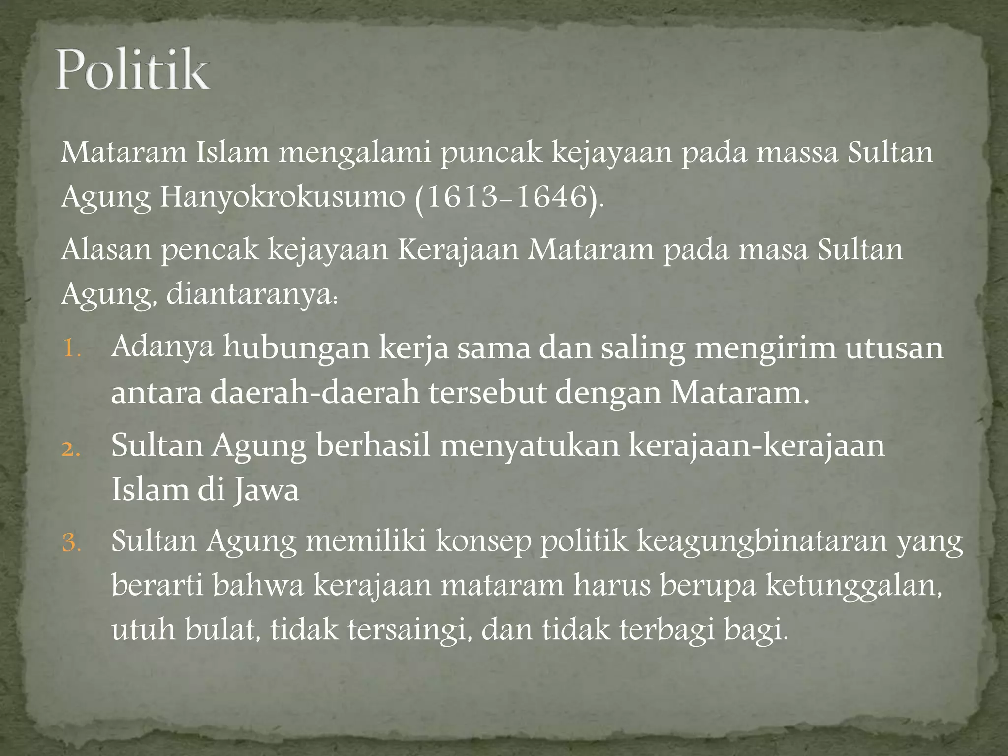 Kerajaan mataram islam sumber sejarah kerajaan mataram islam,letak ...