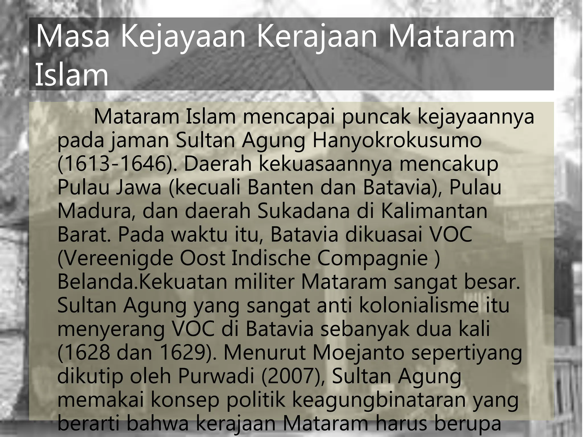 Kerajaan Mataram Islam yang ada di Indonesia.pptx