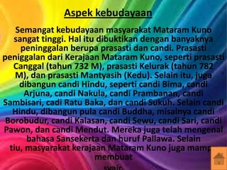 Kerajaan mataram kuno | PPTX