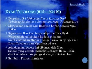Kerajaan Mataram Kuno (Jawa Barat - Jawa Timur) | PPT