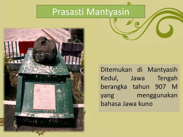 Kerajaan Mataram Kuno (kerajaan bercorak hindu di indonesia) | PPT