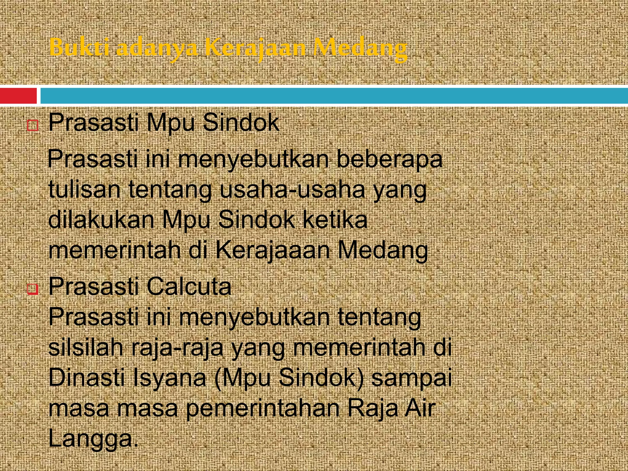 Kerajaan Medang | PPTX