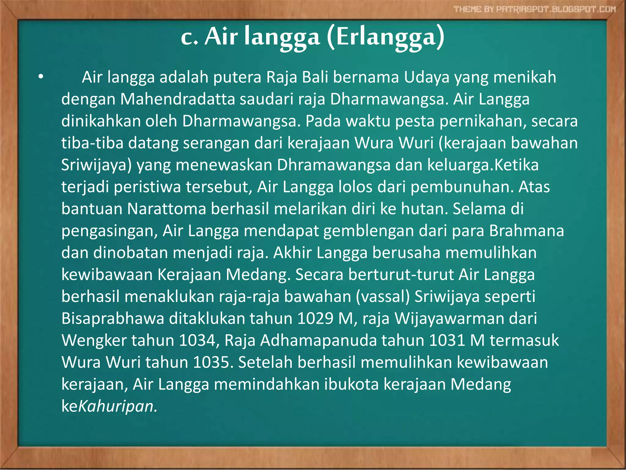 Kerajaan medang kamulan | PPTX