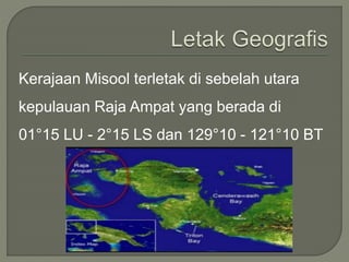 Kerajaan misol, sumber sejarah, letak geografis, politik dan ekonomi | PPTX