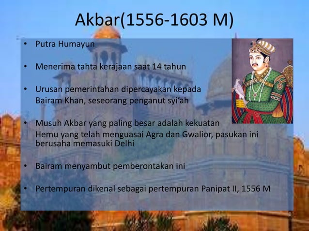 Kerajaan mughal di india | PPTX