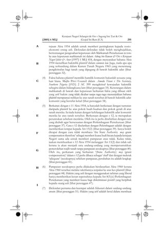 Kerajaan Negeri Selangor v Sagong Tasi & Ors [2005] 6 MLJ 289 | PDF