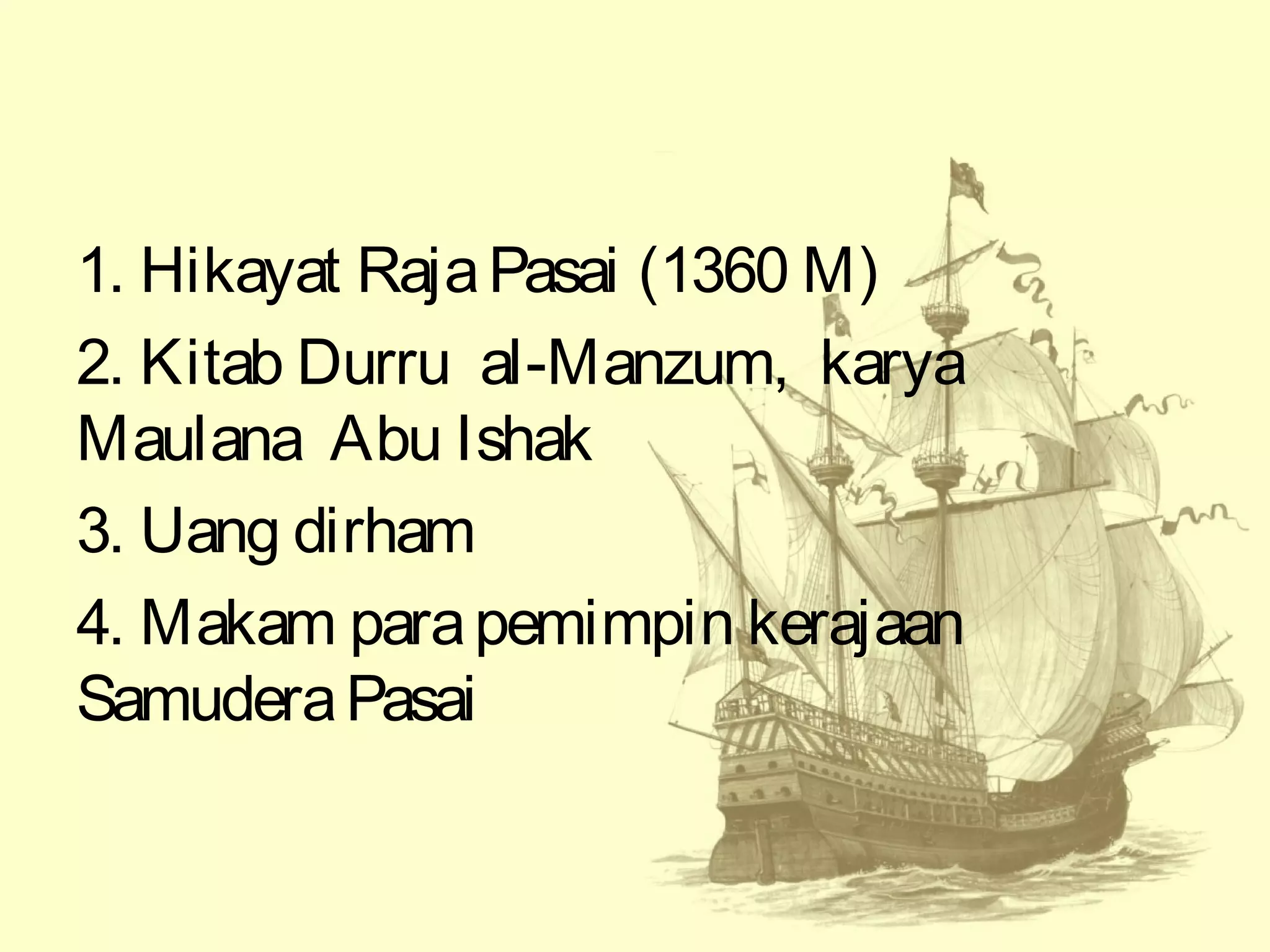 Kerajaan samudera pasai kelompok 2 | PPT