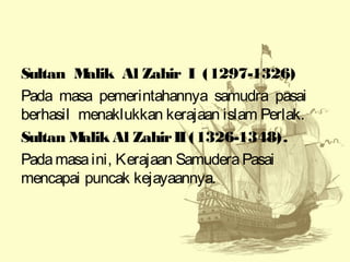 Kerajaan samudera pasai kelompok 2 | PPT