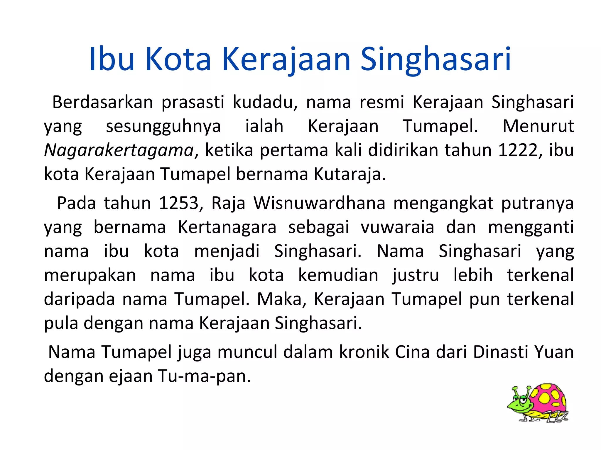 Kerajaan singasari | PPT
