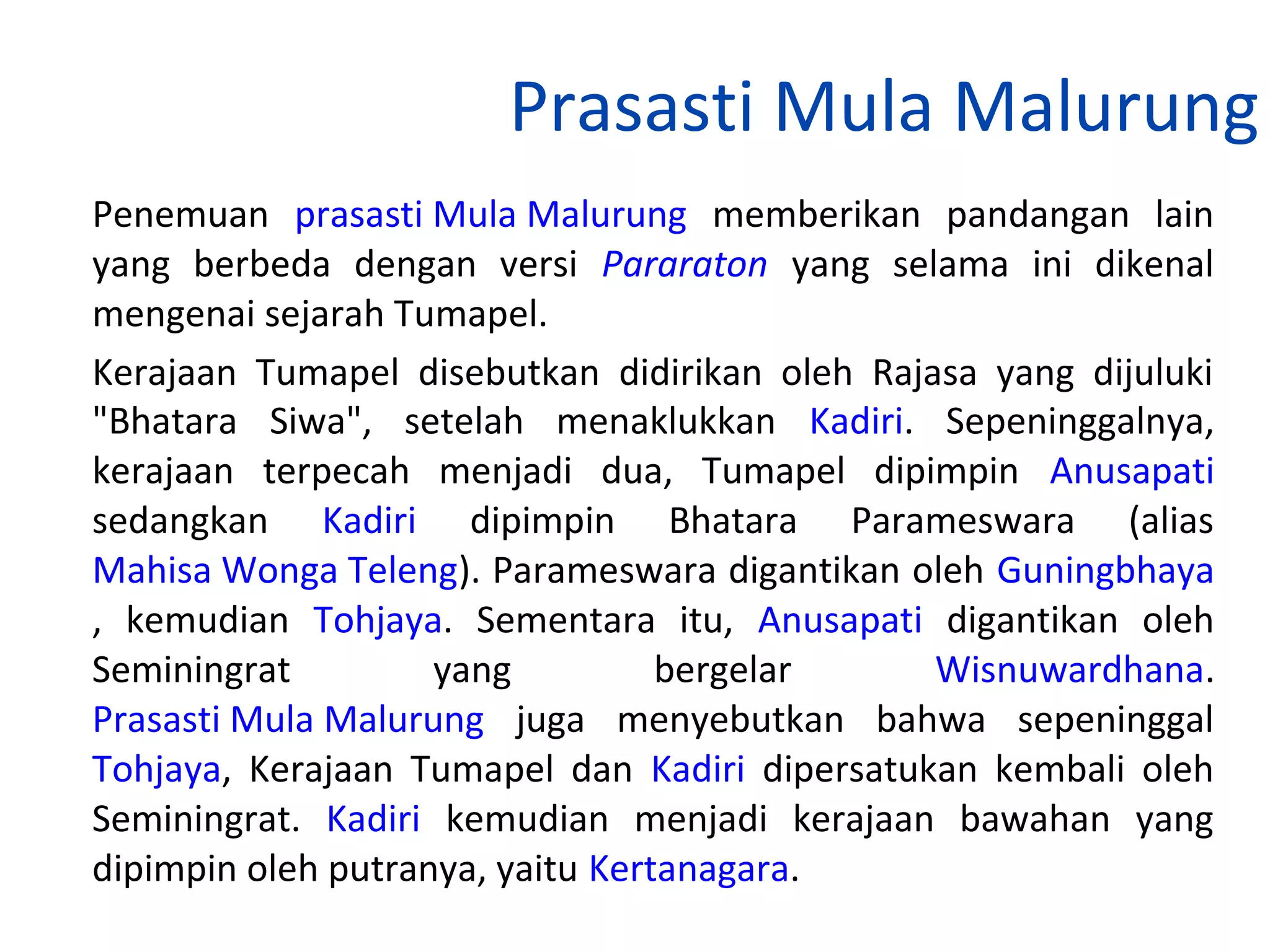 Kerajaan singasari | PPT