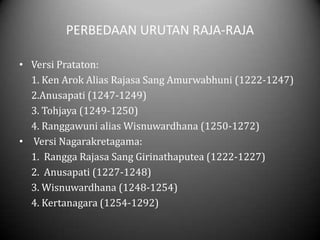 Kerajaan singosari | PPT