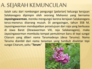 Kerajaan Tarumanagara | PPT