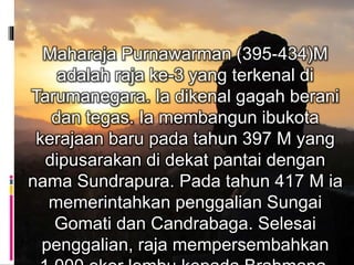 Kerajaan Tarumanegara | PPTX
