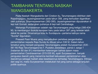 Kerajaan Tarumanegara | PPTX