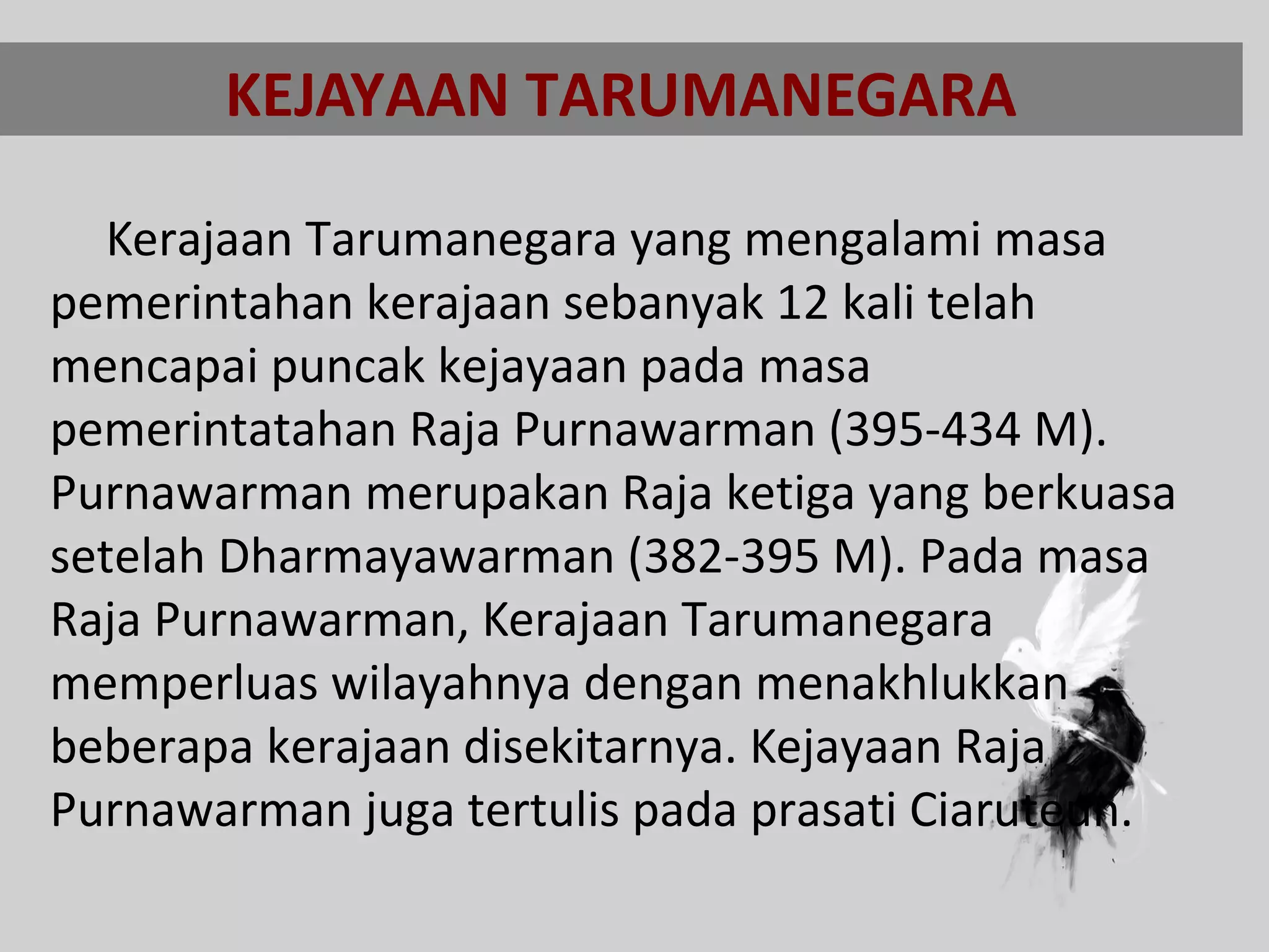 Kerajaan tarumanegara 11ips1 | PPT